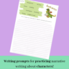 Narrative Writing Prompts for Practicing Story Writing | Quick Writes ...