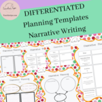 DIFFERENTIATED Planning Templates for Narrative Creative Story Writing ...