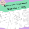 Interactive Notebooks Narrative Writing | Purpose & Structure Creative ...