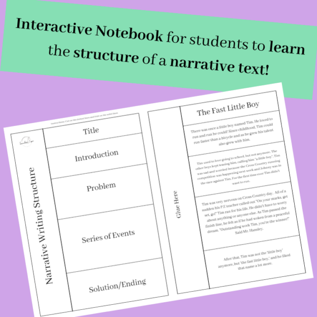 Interactive Notebooks Narrative Writing | Purpose & Structure Creative ...