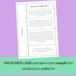 Interactive Notebooks Narrative Writing | Purpose & Structure Creative ...