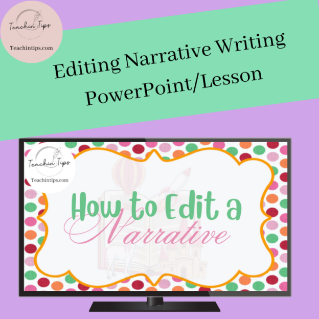 Editing Narrative Texts PowerPoint/Lesson Creative Writing - Teacher ...