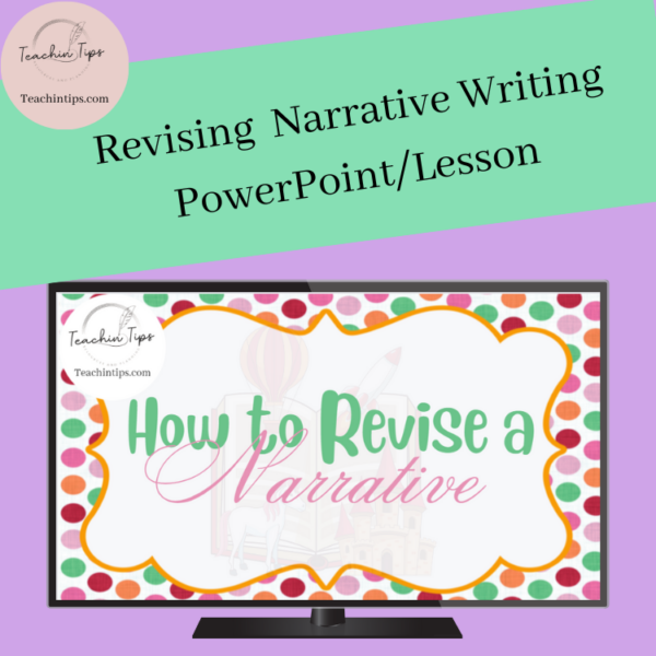 Revising Narrative Texts PowerPoint/Lesson Creative Writing - Teacher ...