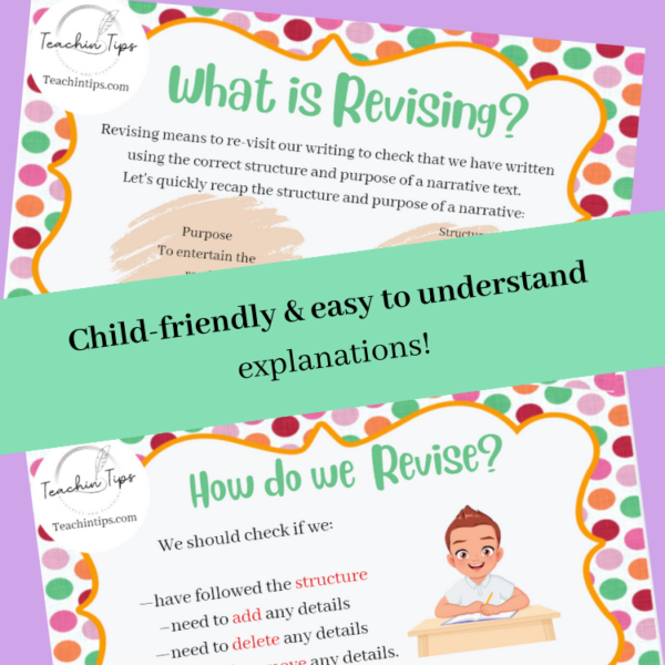 Revising Narrative Texts PowerPoint/Lesson Creative Writing - Teacher ...