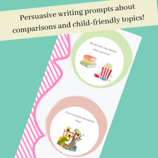 Persuasive Writing Topic Cards | Persuasive Writing Prompt Card Posters ...