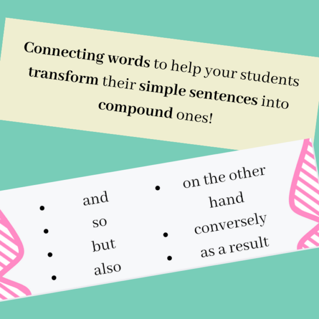 Connecting Words ANCHOR CHART or Poster for Persuasive Writing ...