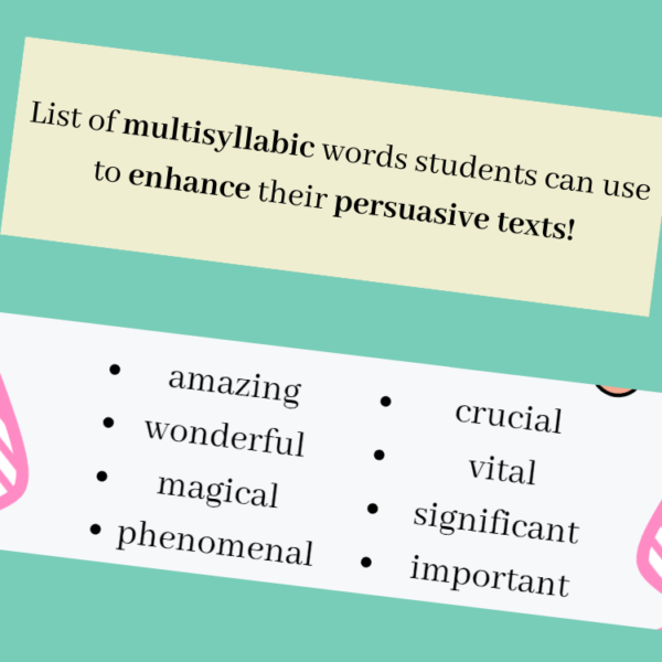 Persuasive Writing Emotive Language Poster | Opinion Writing ANCHOR ...