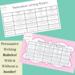 Persuasive Texts Assessment Templates | Opinion Writing Assessments ...