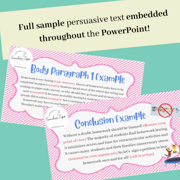 Writing Persuasive Texts PowerPoint/Lesson | How to Write a Persuasive ...