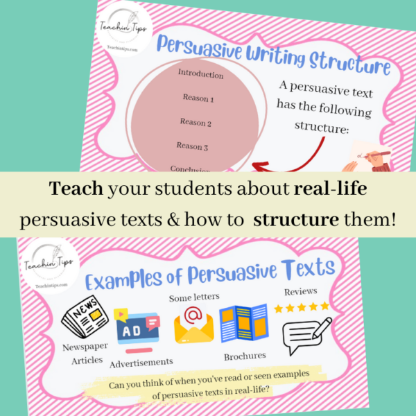 Planning Persuasive Texts PowerPoint/ Lesson | How to Plan for a ...