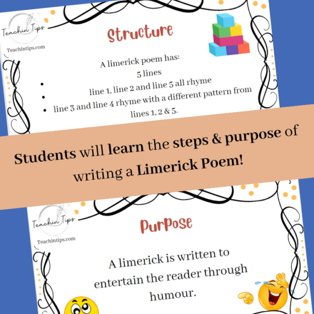 Limerick Poetry PowerPoint Lesson | Poetic Texts | How to Write a ...