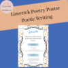 Limerick Poetry Writing Poster | Structure & Sample of Limericks ANCHOR ...