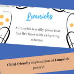 Limerick Poetry Writing Poster | Structure & Sample of Limericks ANCHOR CHART! - Teacher ...