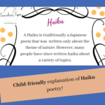 Haiku Poetry Display Poster | Meaning Structure & Sample of Haiku ...