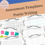 Poetry Writing Assessment Templates | Conference Observation Notes ...