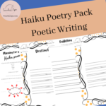 Haiku Poetry Writing Pack | Planning Drafting & Publishing Haiku Poetic ...