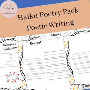 Haiku Poetry Writing Pack | Planning Drafting & Publishing Haiku Poetic ...