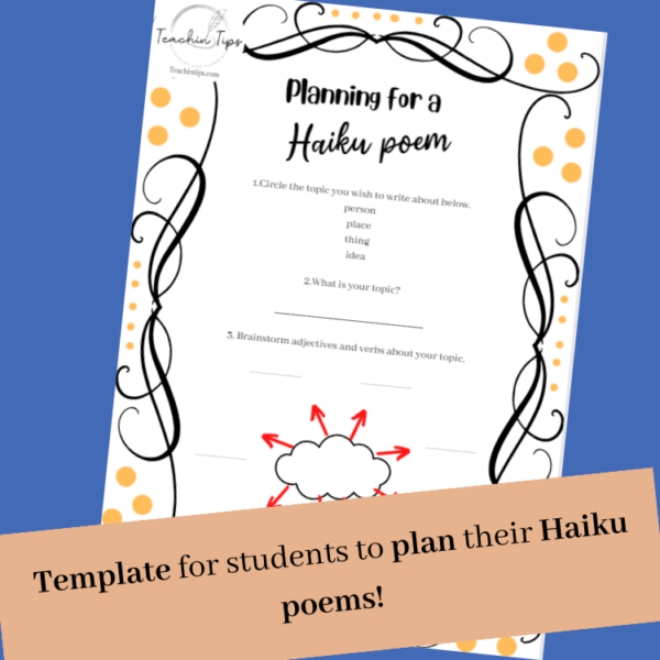 Haiku Poetry Writing Pack | Planning Drafting & Publishing Haiku Poetic ...
