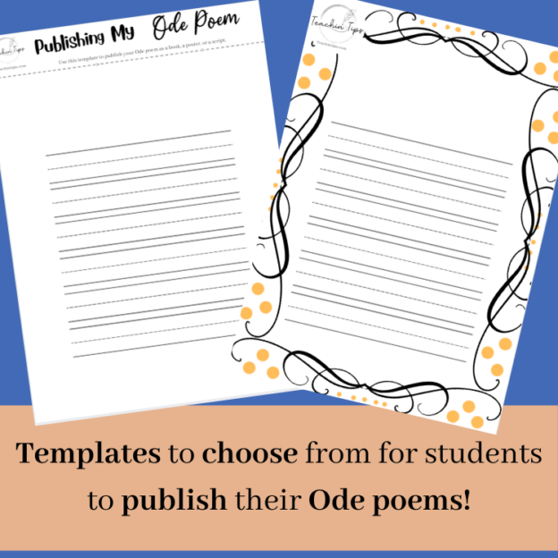 Ode Poetry Writing Pack | Planning Drafting & Publishing Ode Templates ...