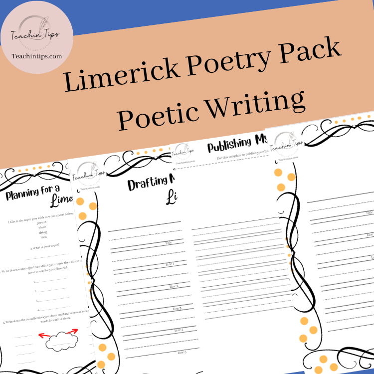 Limerick Poetry Writing Pack | Planning Drafting & Publishing Limerick ...