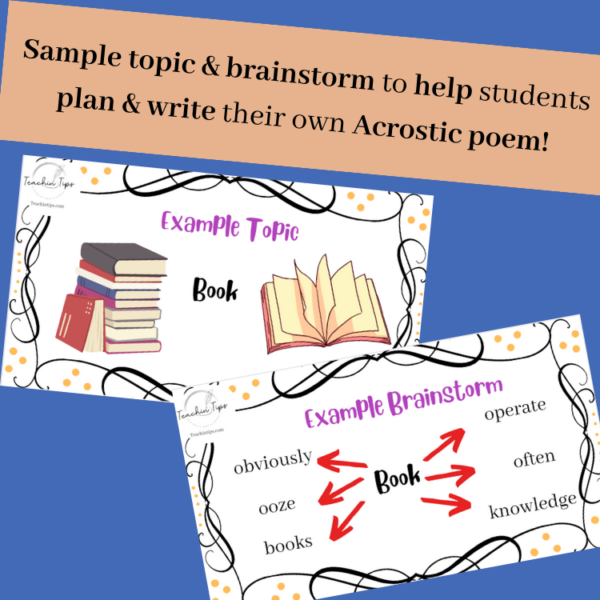 Acrostic Poetry PowerPoint Lesson | Poetic Texts | How to write an ...