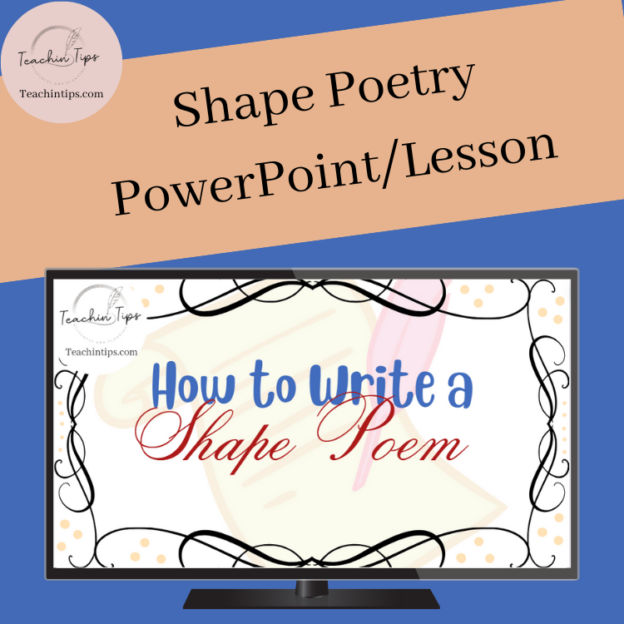 Shape Poetry PowerPoint Lesson | Poetic Texts | How to Write a Shape ...