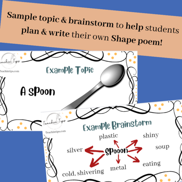 Shape Poetry PowerPoint Lesson | Poetic Texts | How to Write a Shape ...