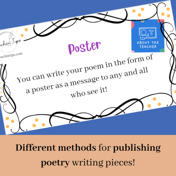 Publishing Poetry PowerPoint Lesson | How to Publish a Poem | Poetic ...