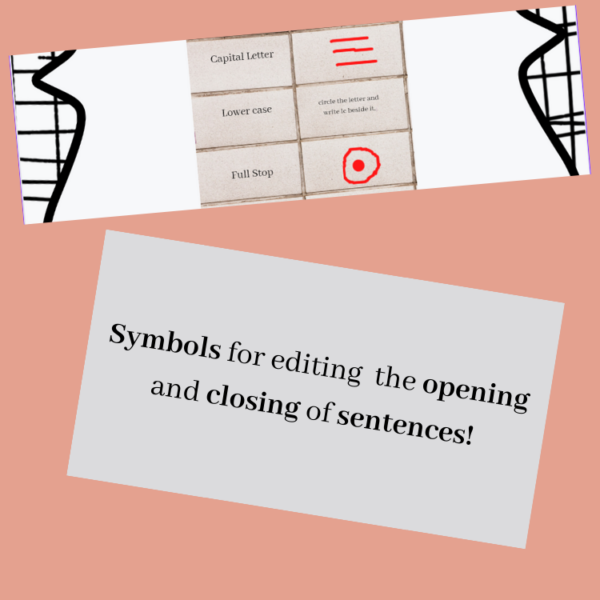 Informational Writing Editing Symbols Poster | Factual Texts ANCHOR ...