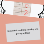 Informational Writing Editing Symbols Poster | Factual Texts ANCHOR ...