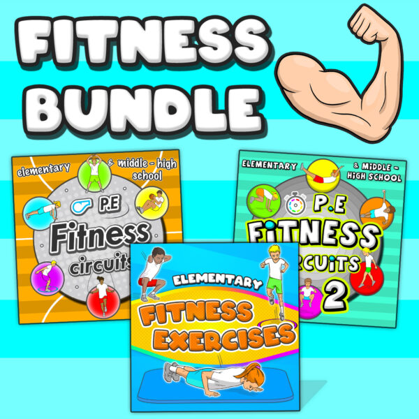 Fitness BUNDLE: 150 PE exercises with printable task cards - Teacher ...
