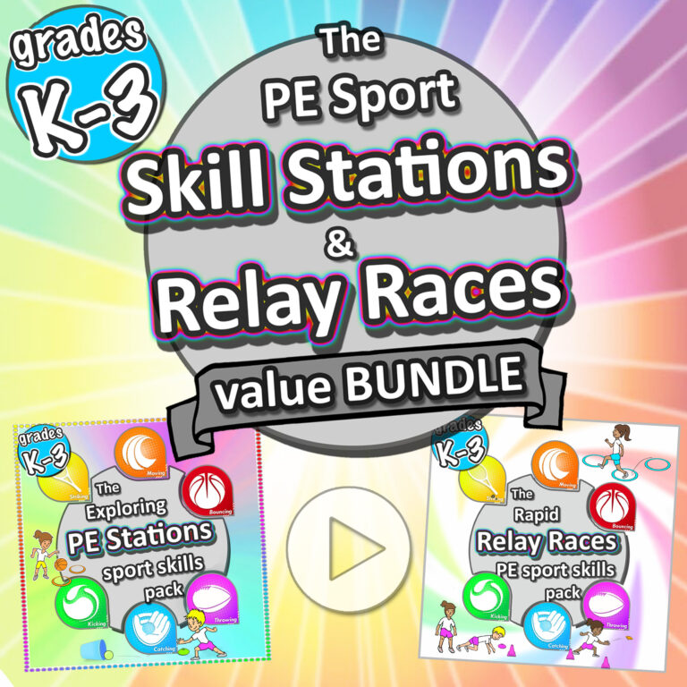 Super *BUNDLE* Physical Education Sport Station & Relay Races ...