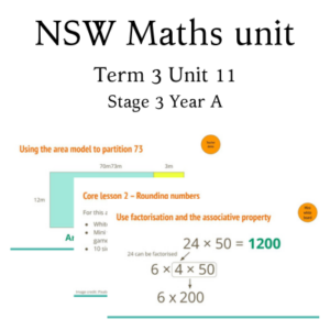 NSW Maths Stage 3 I Year A I Year 5 I Term 3 I Unit 11 - Teacher ...