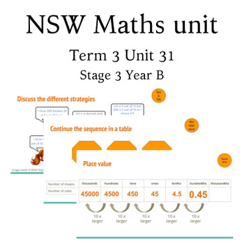 NSW Mathematics Stage 3 - Year B – Unit 31 - Teacher Professional ...