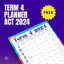 FREE ACT Term 4 School Planner 2024 - Teaching Resource