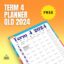 FREE QLD Term 4 School Planner 2024 - Teaching Resource