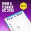 FREE VIC Term 4 School Planner 2024 - Teaching Resource