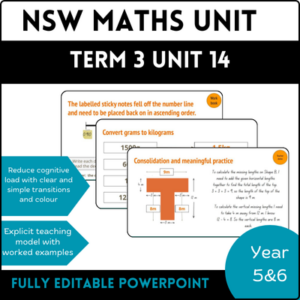 NSW Maths Stage 3 I Year A I Year 5 I Term 3 I Unit 13 - Teacher Professional Development