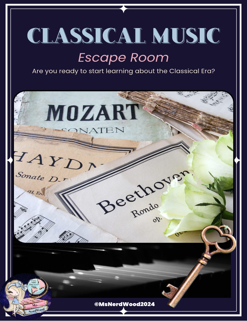 Classical Music Escape Room - Teacher Professional Development