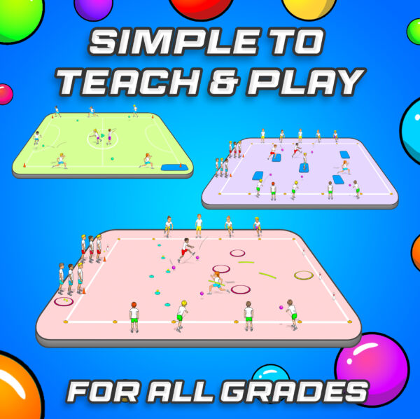 PE Team Dodgeball games: 10 dodge & evade sport activities (all grades ...