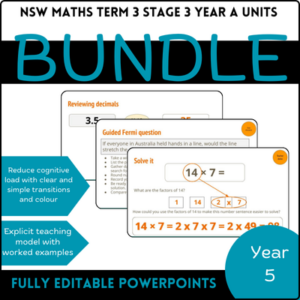 NSW Maths Stage 3 I Year B I Year 6 I Term 3 I Unit 32 - Teacher ...