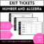 Maths Exit Slips | Daily Review | Assessment | Year 5 - Teacher ...