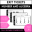 Maths Exit Slips | Daily Review | Assessment | Year 6 - Teacher ...