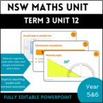 NSW Maths Stage 3 I Year A I Year 5 I Term 3 I Unit 12 - Teacher ...