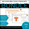 *BUNDLE & SAVE* NSW Maths Stage 3 Year B Term 3 units plus bonus number ...