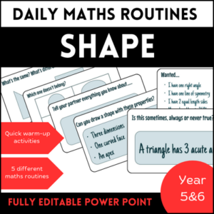 NSW Maths Stage 3 I Year A I Year 5 I Term 3 I Unit 13 - Teacher ...