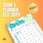 FREE QLD Term 1 School Planner 2025 - Teaching Resource