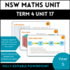 NSW Maths Stage 3 I Year B I Year 6 I Term 3 I Unit 32 - Teacher ...