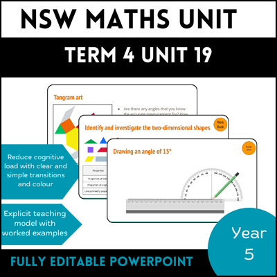 NSW Maths Stage 3 I Year A I Year 5 I Term 3 I Unit 13 - Teacher ...