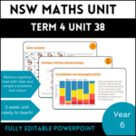 NSW Maths Stage 3 I Year A I Year 5 I Term 4 I Unit 16 - Teacher ...